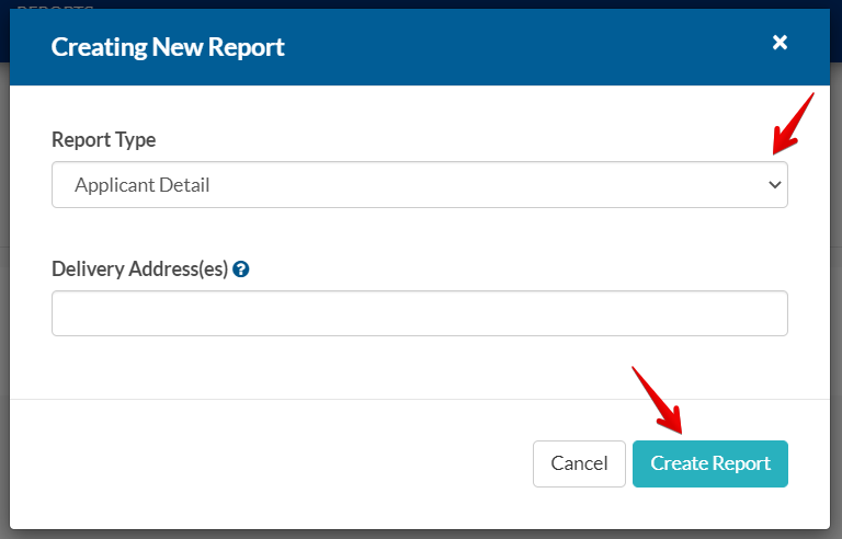 Configuring and running custom Excel reports